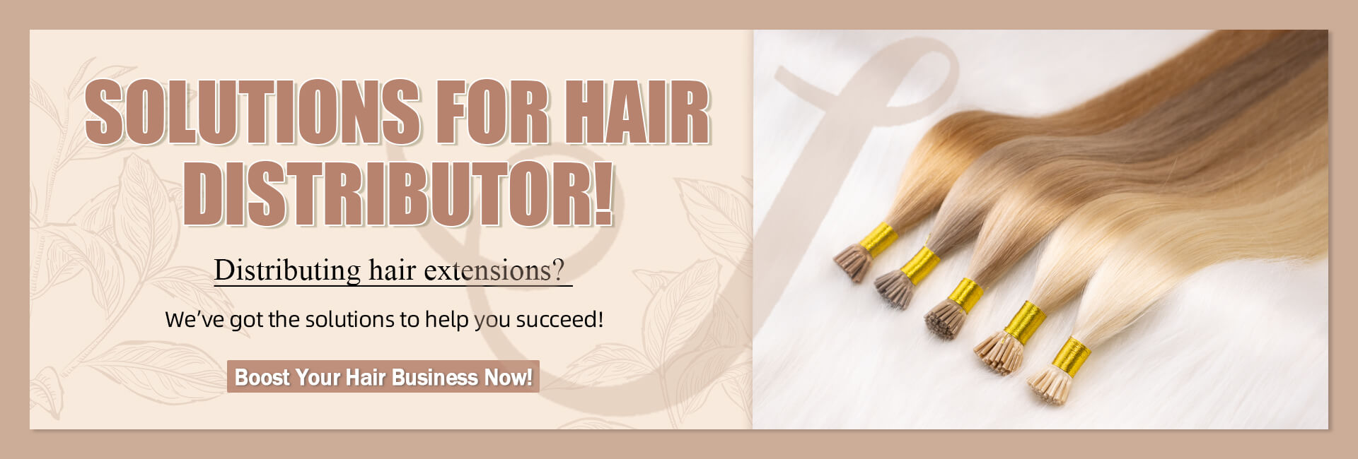 Solutions for Hair Distributor | Jiffy hair factory